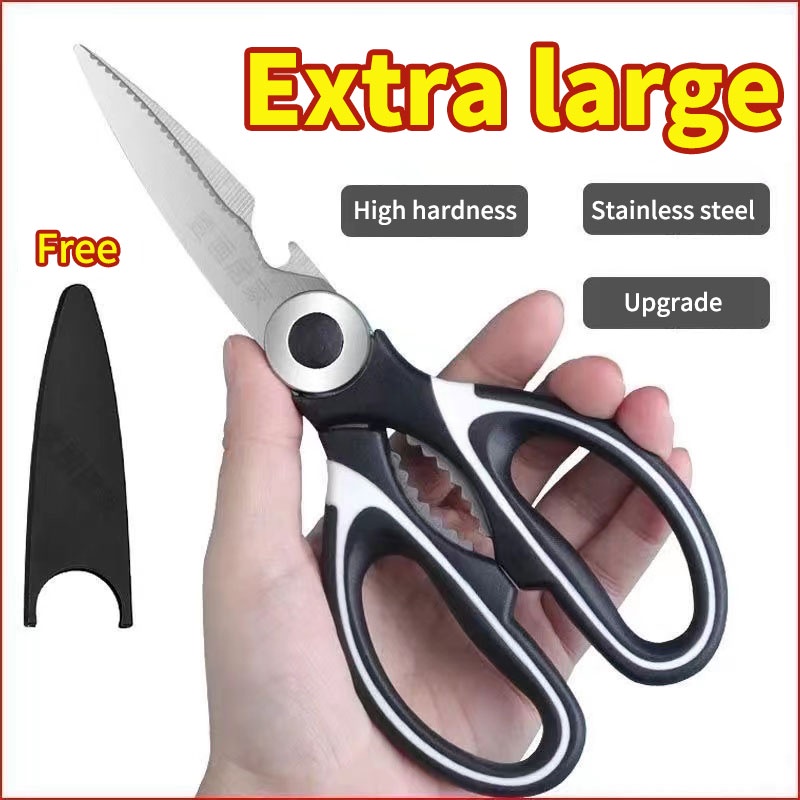 【Upgrade】Kitchen Scissors Tool Multifunctional Stainless Steel Cut Meat ...