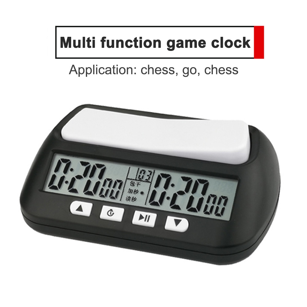 (BEL-Ready now) International Chess Clock Timer Digital Count Down Up ...