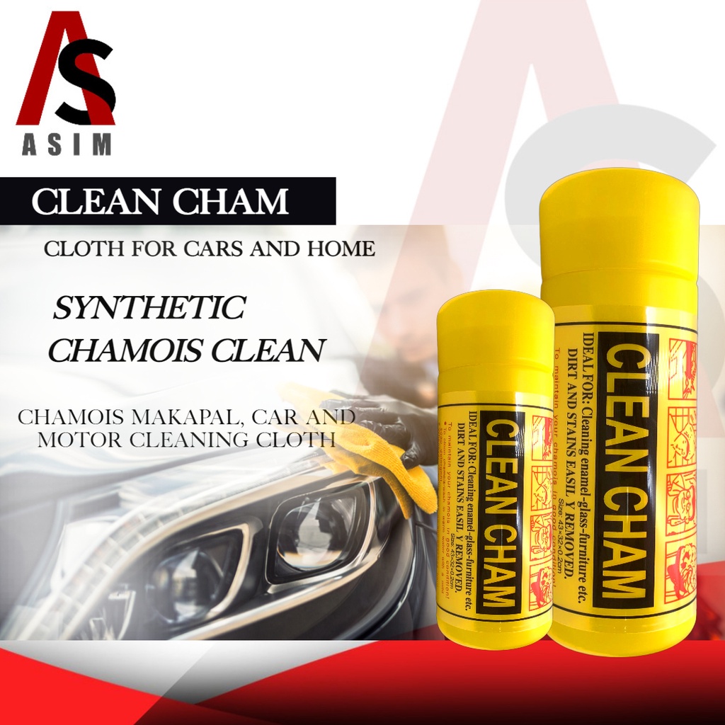 ASIM Car Motorcycle Clean Cham Synthetic Chamois Car Big Wash Towel ...