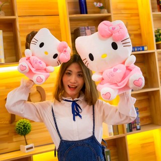Hello Kitty Plus Doll Sanrio Toys Pink Kitty Cat Cartoon Kids Girl ...