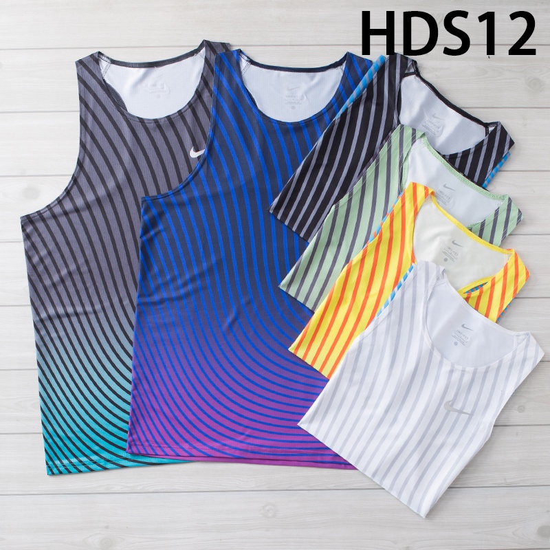 nike colorful Dry-fit sando men's fitness training basketball sports ...