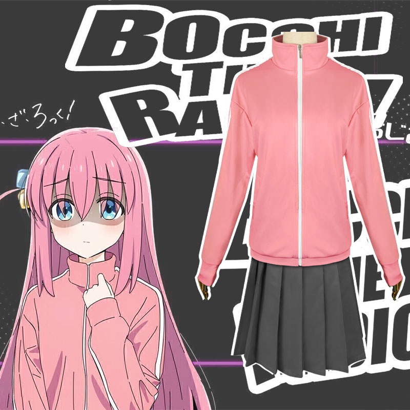 BOCCHI THE ROCK! Gotoh Hitori Cosplay Ijichi Nijika Costume Kita Ikuyo ...