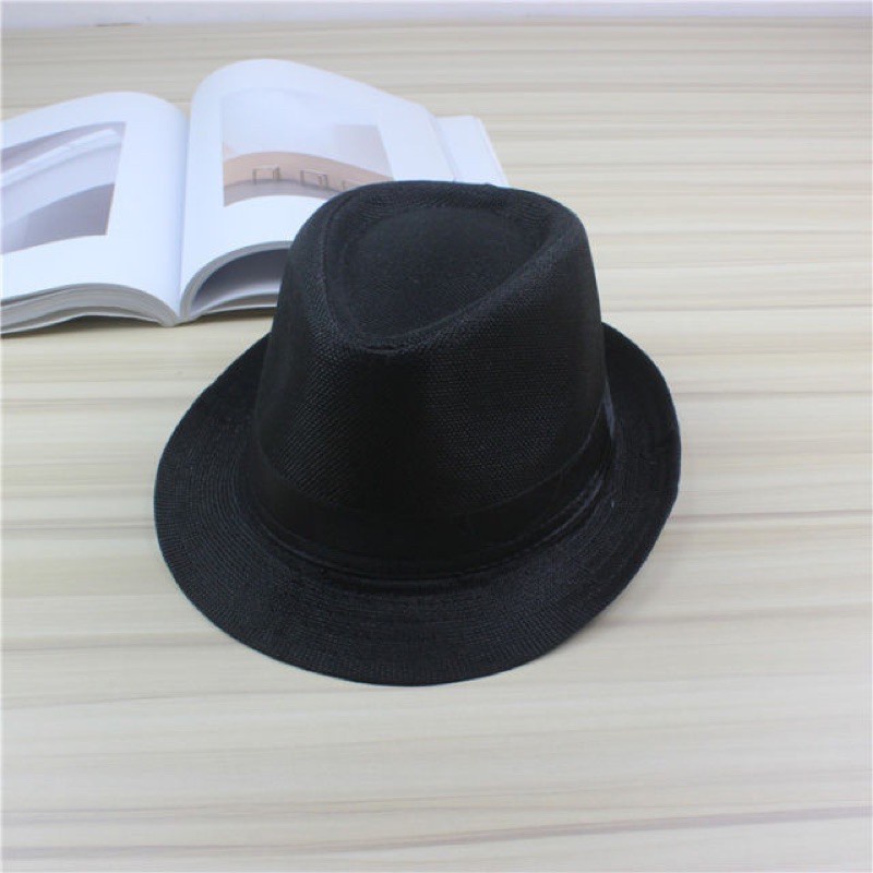 [Adults] Groomsmen Bruno Mars Europe Style Wedding Fedora Fabric Hat ...