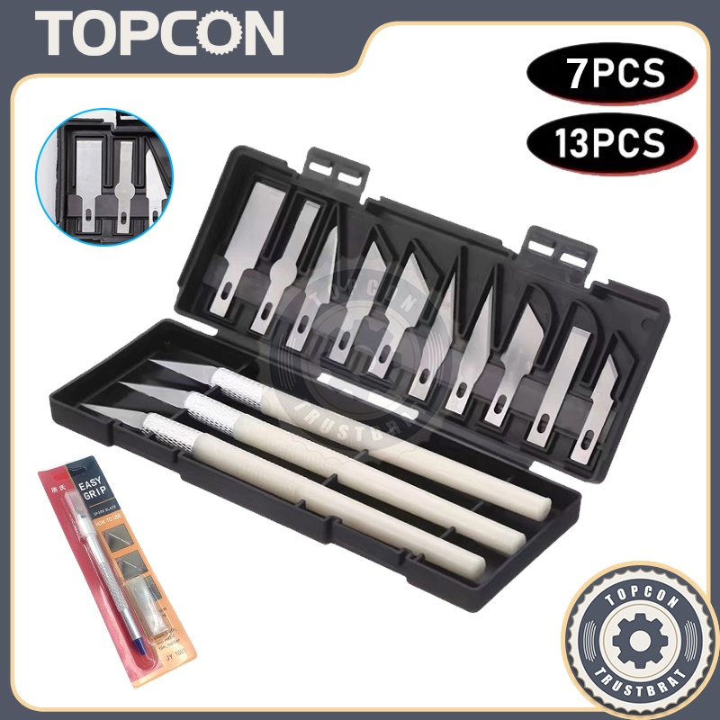 Metal Handle With Blades carving knife Tools Hand-made Crafts DIY Hand ...