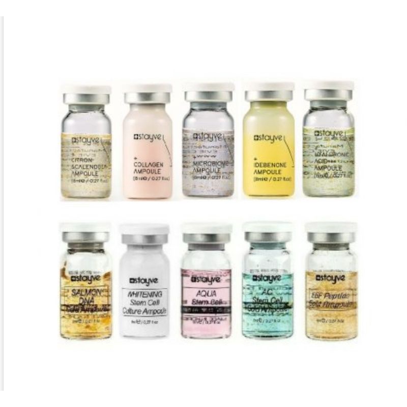 Ori HAS BARCODE STAYVE DERMA WHITE / EGF GOLD / SALMON /WHITENING /ACNE SERUM BB GLOW ORIGINAL ...