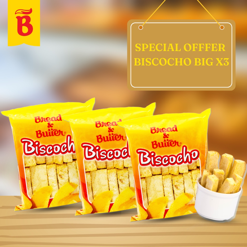 Bread & Butter - Biscocho [Big] Special Bundle | Shopee Philippines