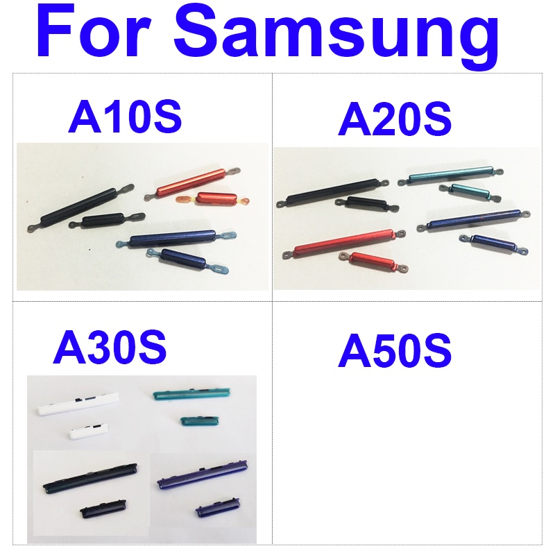 For Samsung A10S A107F A20S A207F A30S A307F A50S A507F Power Volume ...