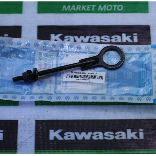 CHAIN ADJUSTER Kawasaki CT125 Genuine LEFT DY122002 RIGHT DY122004 ...