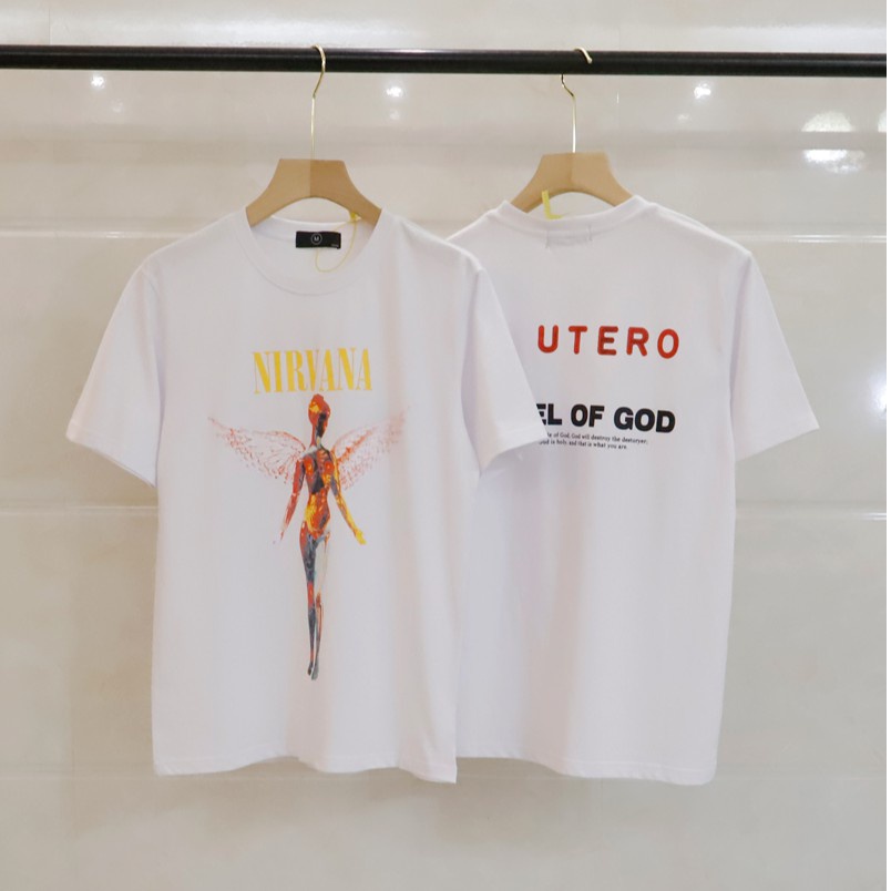 Classic and unique products Kanye Nirvana Angel Chl Of God pattern text ...