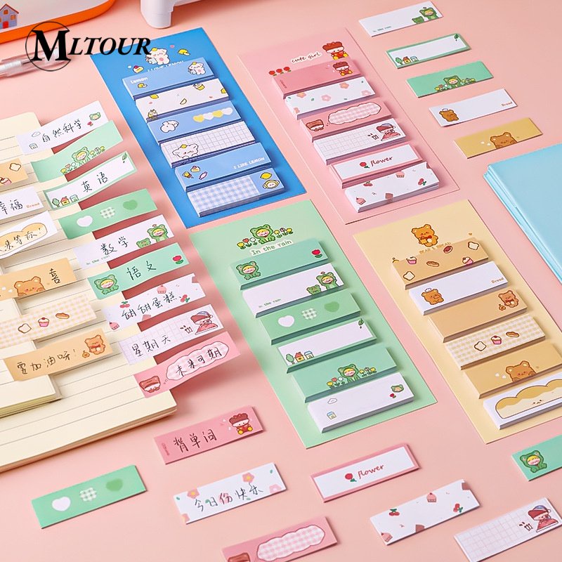 Cartoon Cartoon ins Post-it Notes Student Multifunctional Mark ...