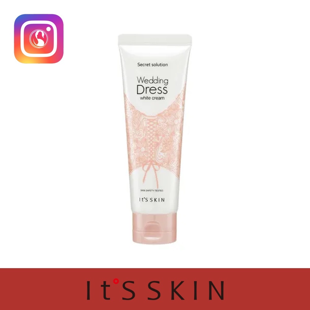 ITS SKIN Secret Solution Wedding Dress Pure Cream 100ml | Shopee ...