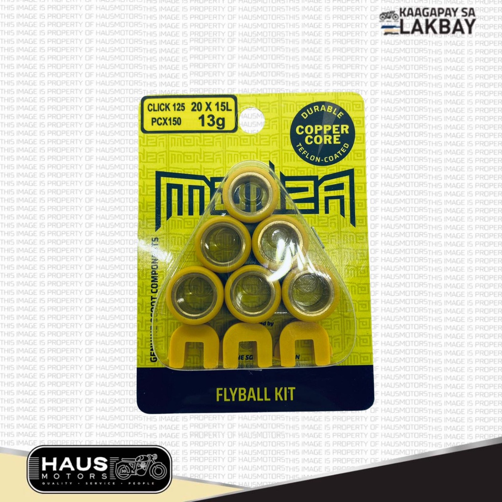 Monza Scooter FlyBall (w/ Free Sliders) Honda Click 125/Click 150/Pcx ...