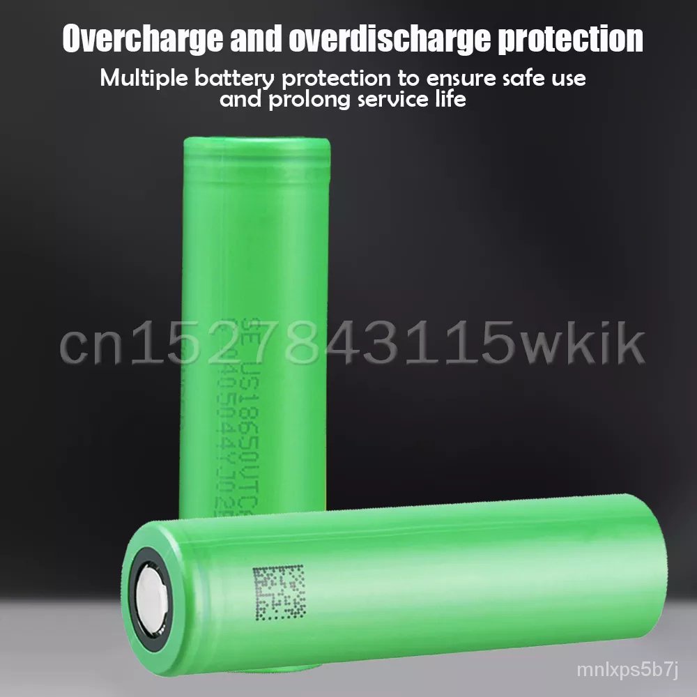 18650 VTC6 30A discharge power high rate lithium battery | Shopee ...