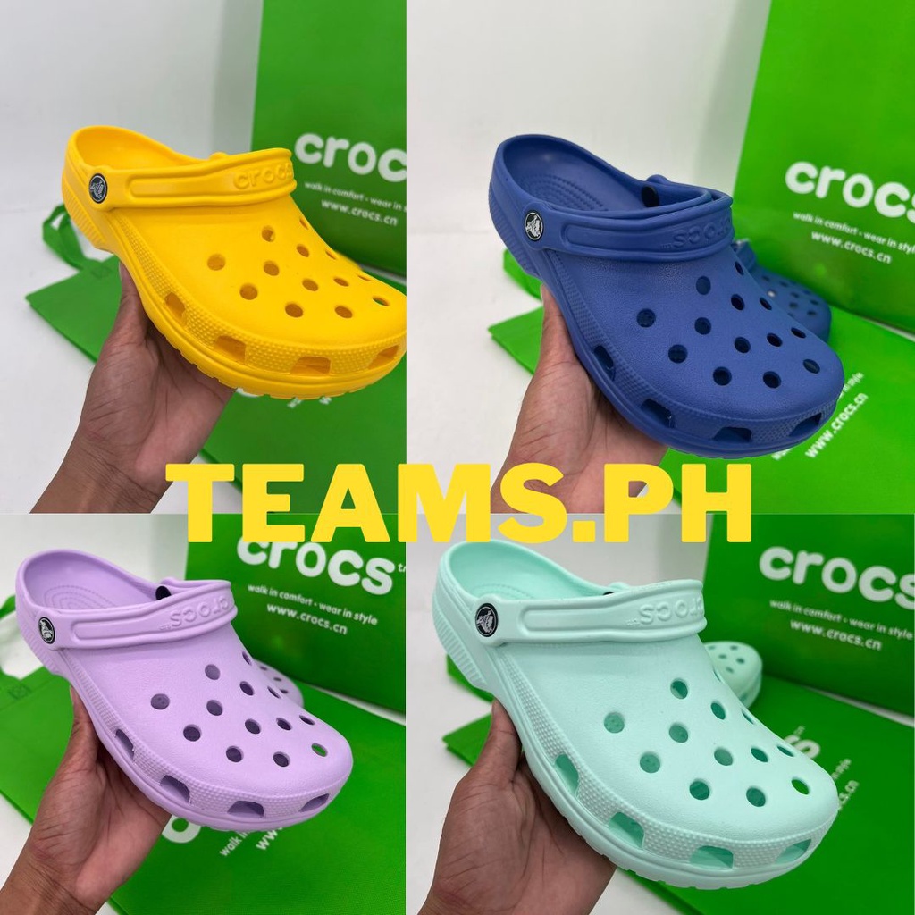 CROCS CLASSIC CLOGS FOR MEN AND WOMEN (OG2) | Shopee Philippines