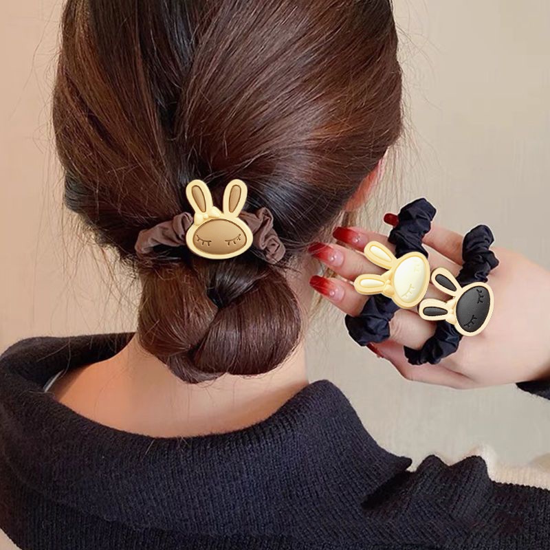 Ins Style Cartoon Cute Rabbit Hair Circle/ Sweet Bunny Girl Hair ...