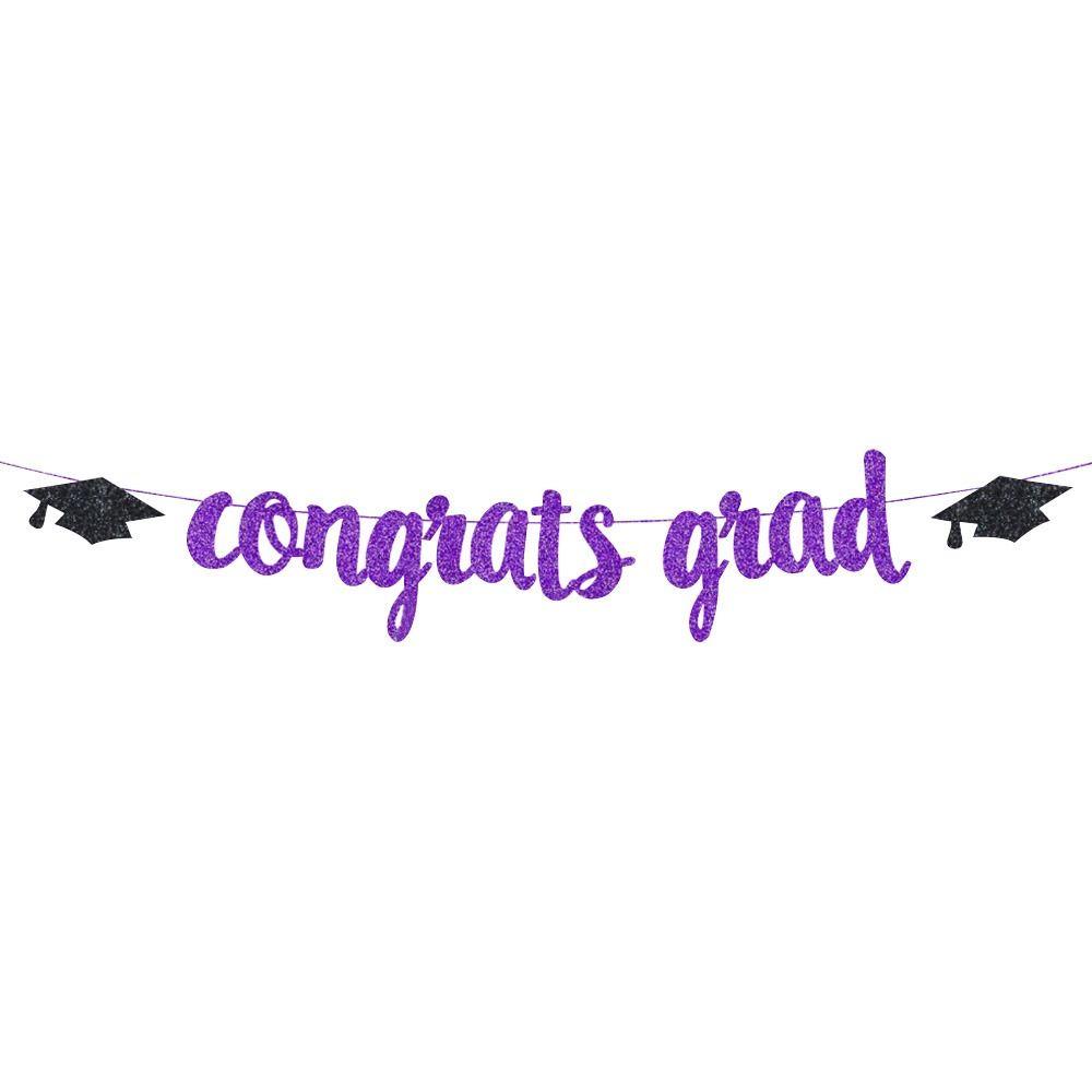 FAYSHOW2 Congratulation Graduation Banner Party decorations Graduation ...