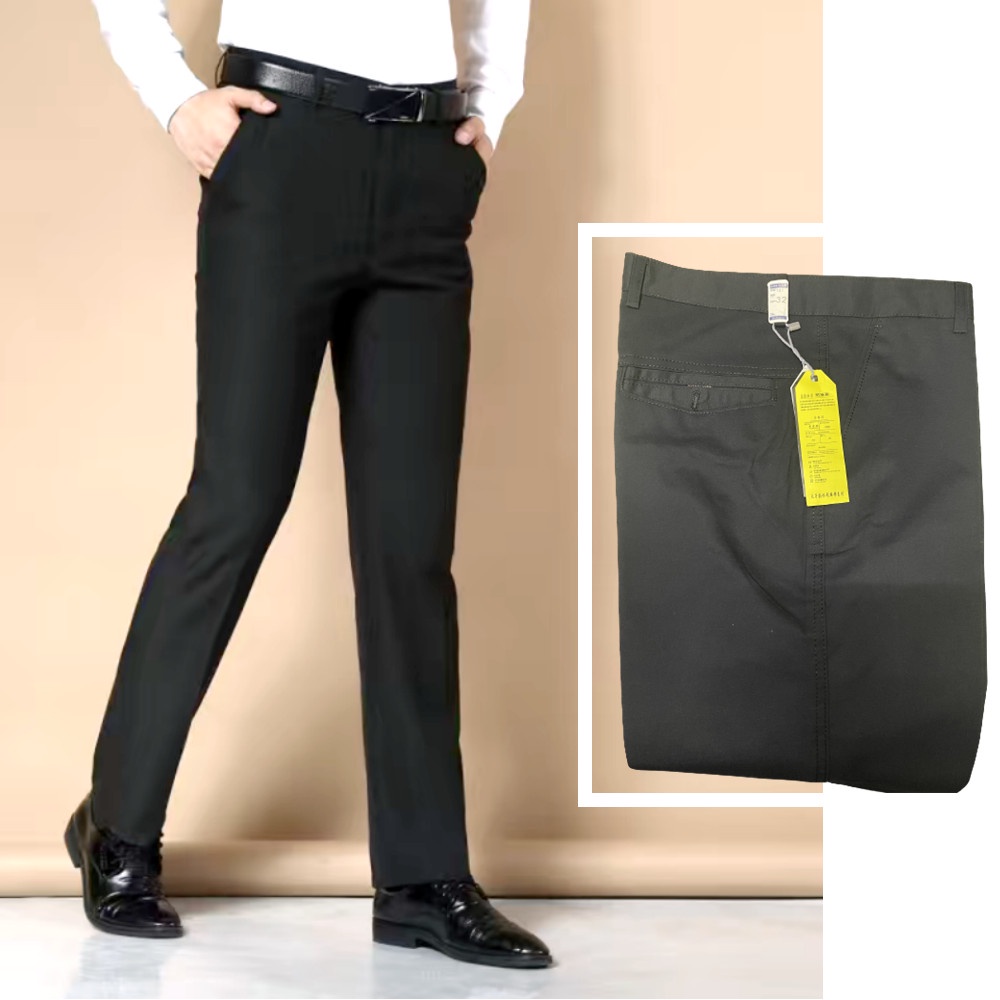 New Arrival Men's Black Slacks | Shopee Philippines