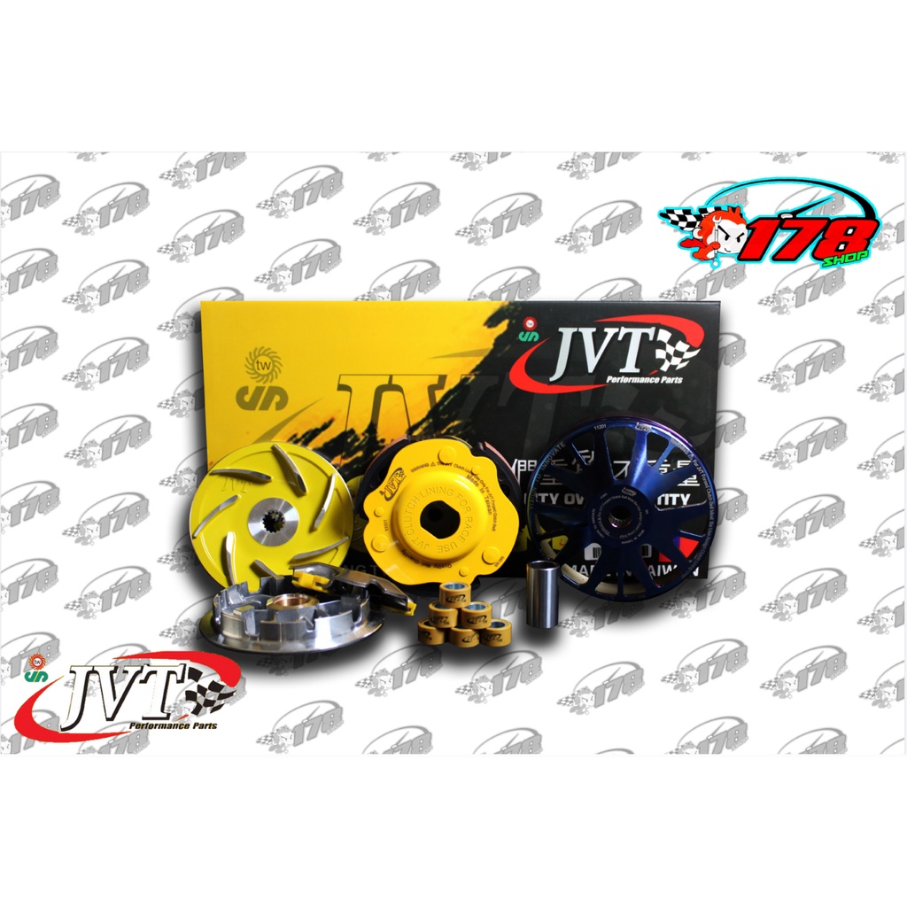 JVT cvt set mio i 125 soul i 125 pulley set/bell/lining/fly ball ...