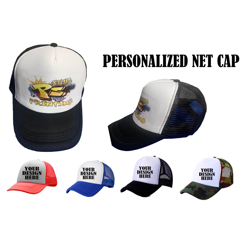 PERSONALIZED TRUCKER NET CAP (NAME, LOGO, GROUPNAME, COMPANY NAME ETC ...