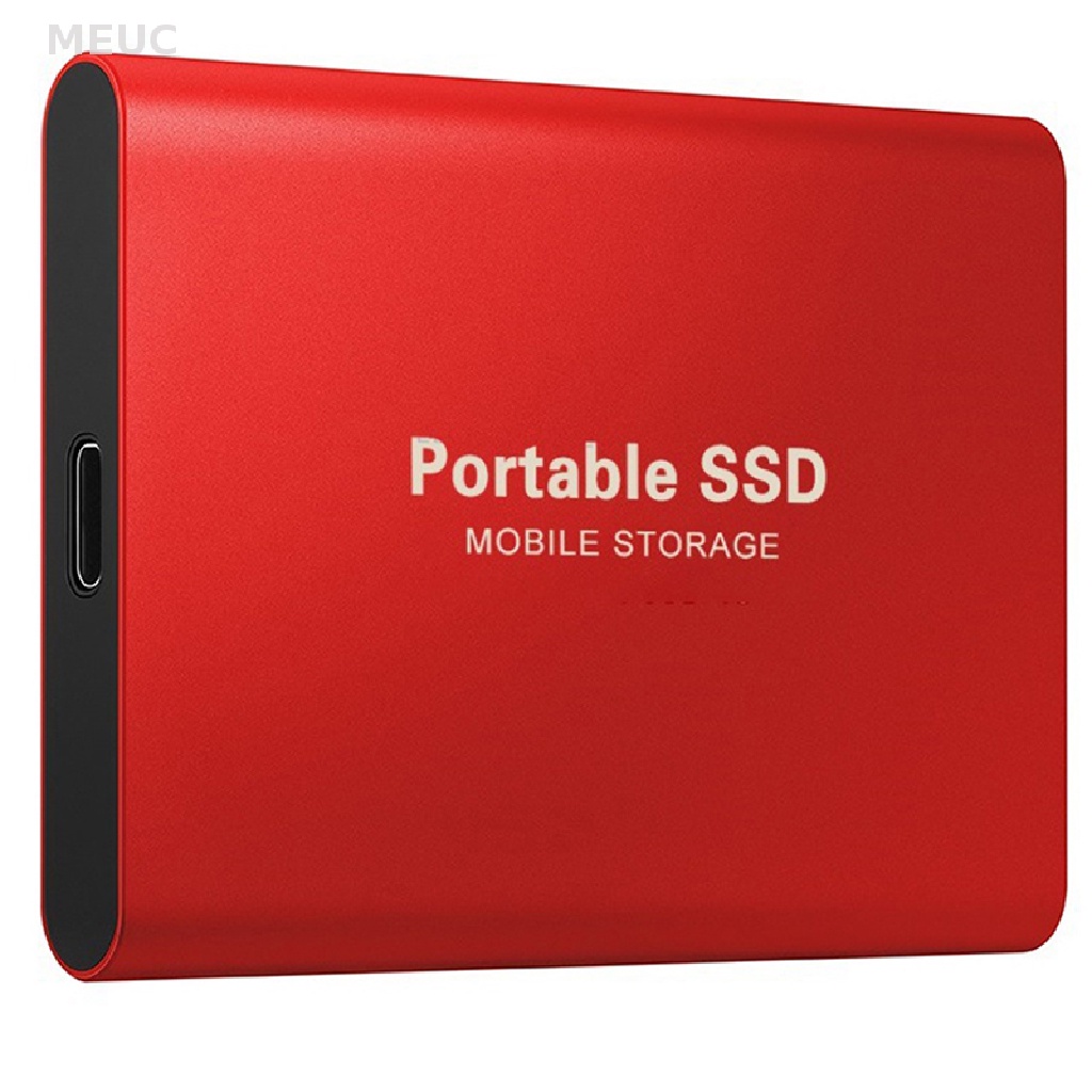 Meuctiffy 4TB/2TB/1TBGB Mobile Hard Disk Type C USB3.1 Portable SSD ...