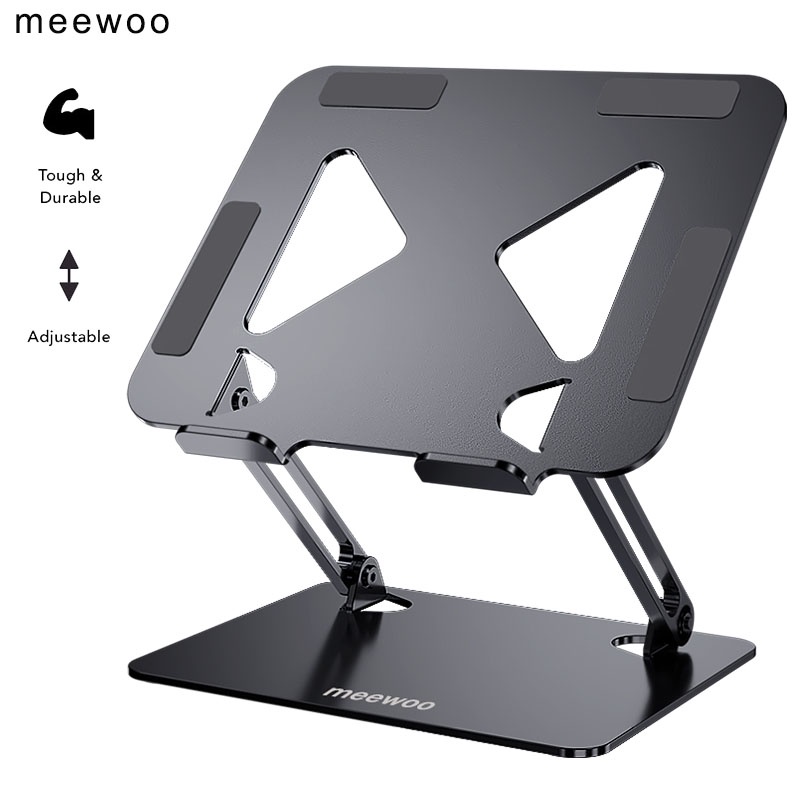 Meewoo Laptop Stand Aluminium Alloy Laptop Holder Notebook Stand ...