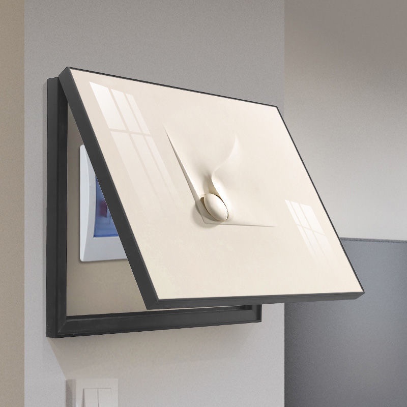 Wall Painting Electric Meter Box Cover Decorative Painting Perforation ...