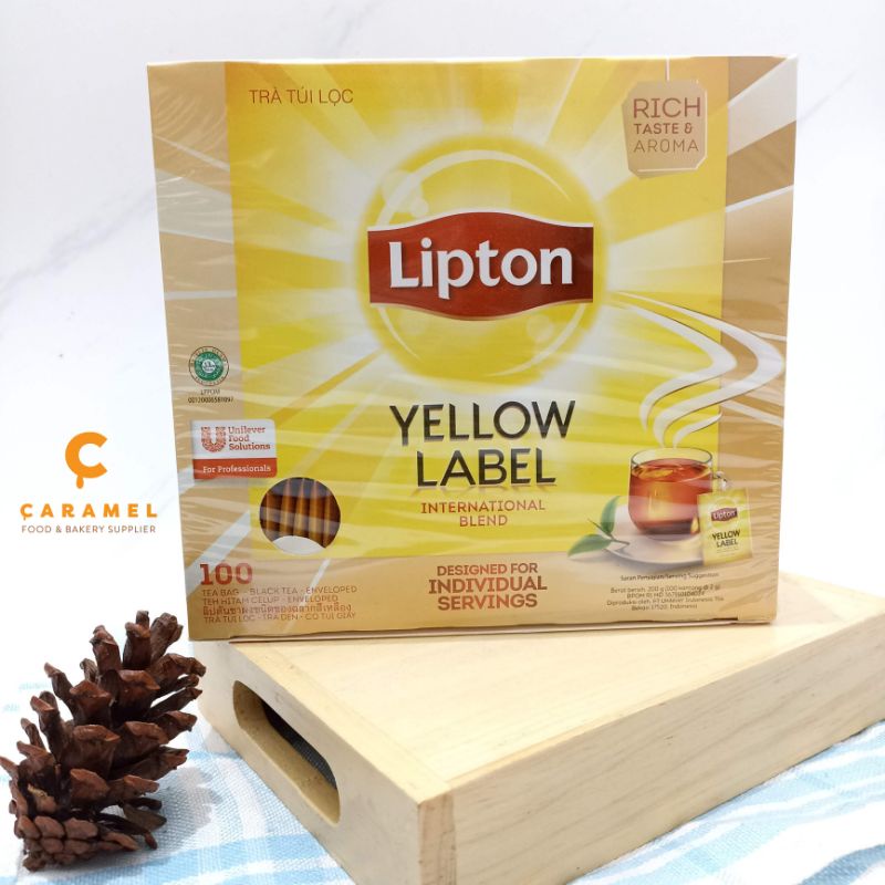 Lipton Yellow Label Env 100s-Tea Lipton-Yellow Label Tea-Lipton ...