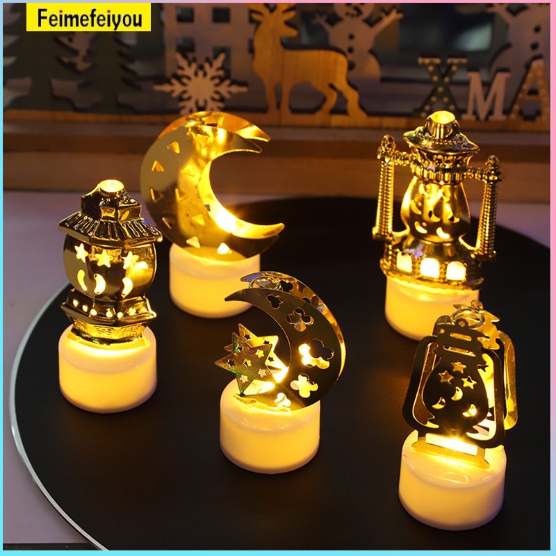 [With Battery]2025 Hari Raya LED Lamp Decorative Lights Cute Ramadan ...