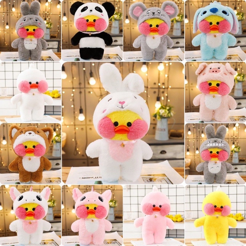 Pink cheeked duck teddy bear | Shopee Philippines