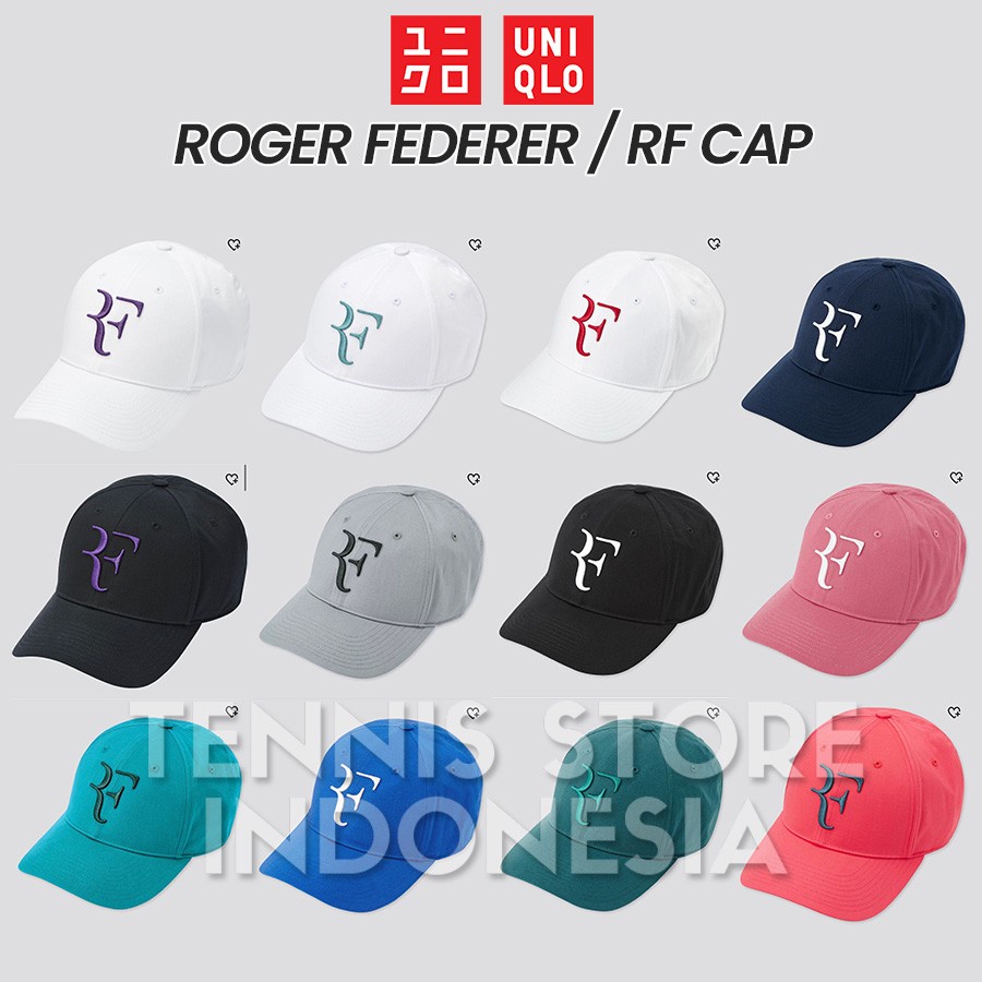 Uniqlo Roger Federer Cap RF (Tennis Cap/Tennis) | Shopee Philippines