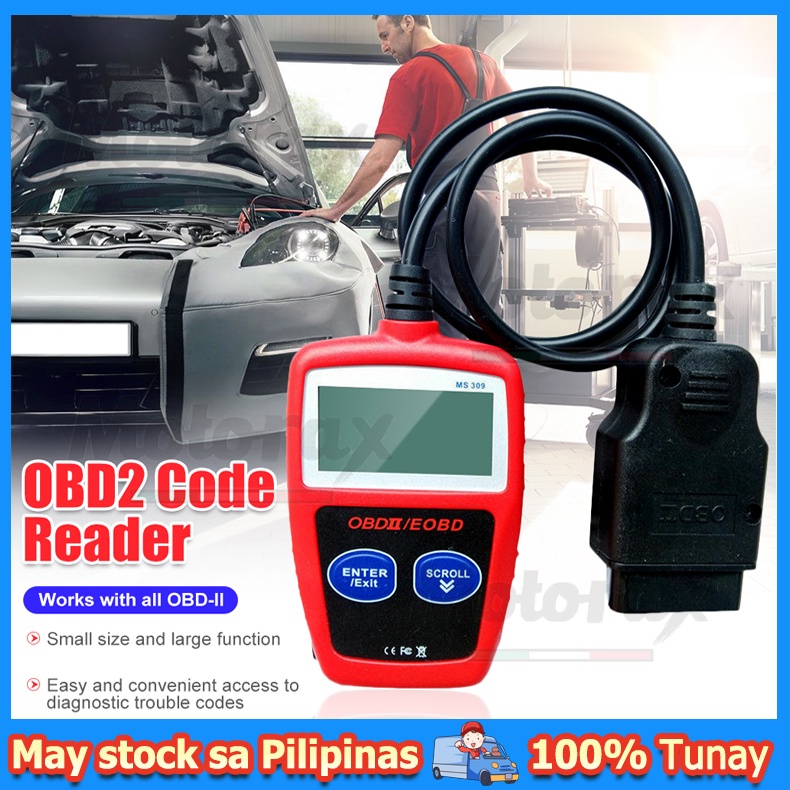 MaxiScan MS309 CAN BUS OBD2 car Code Reader EOBD OBD II Diagnostic Tool ...