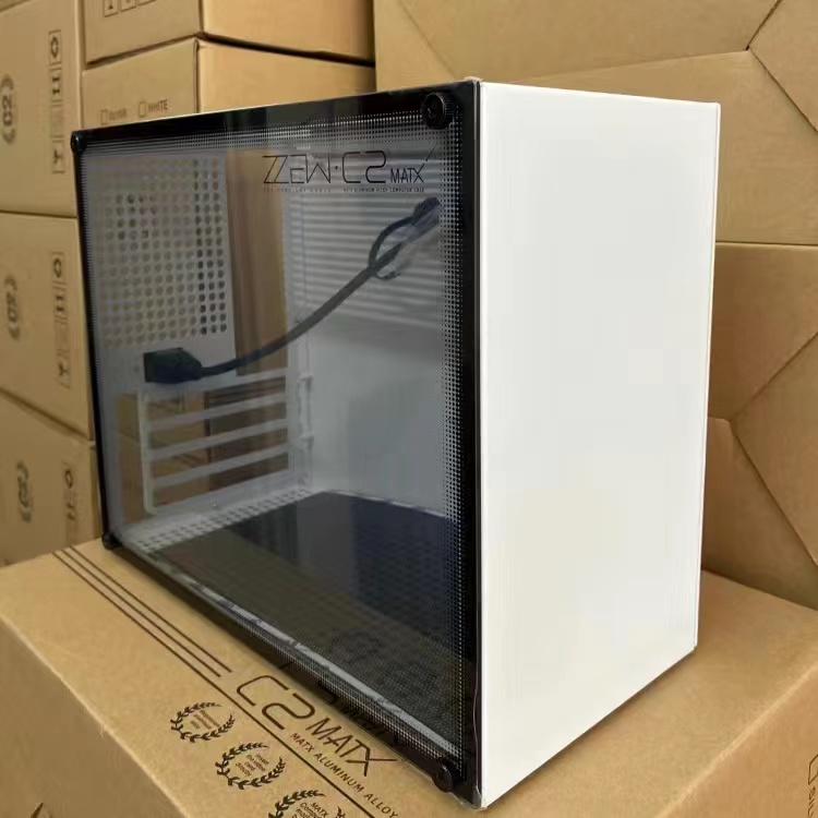 Zzaw C2 Computer Case Support Matx Itx Motherboard Sfx Atx Power Supply