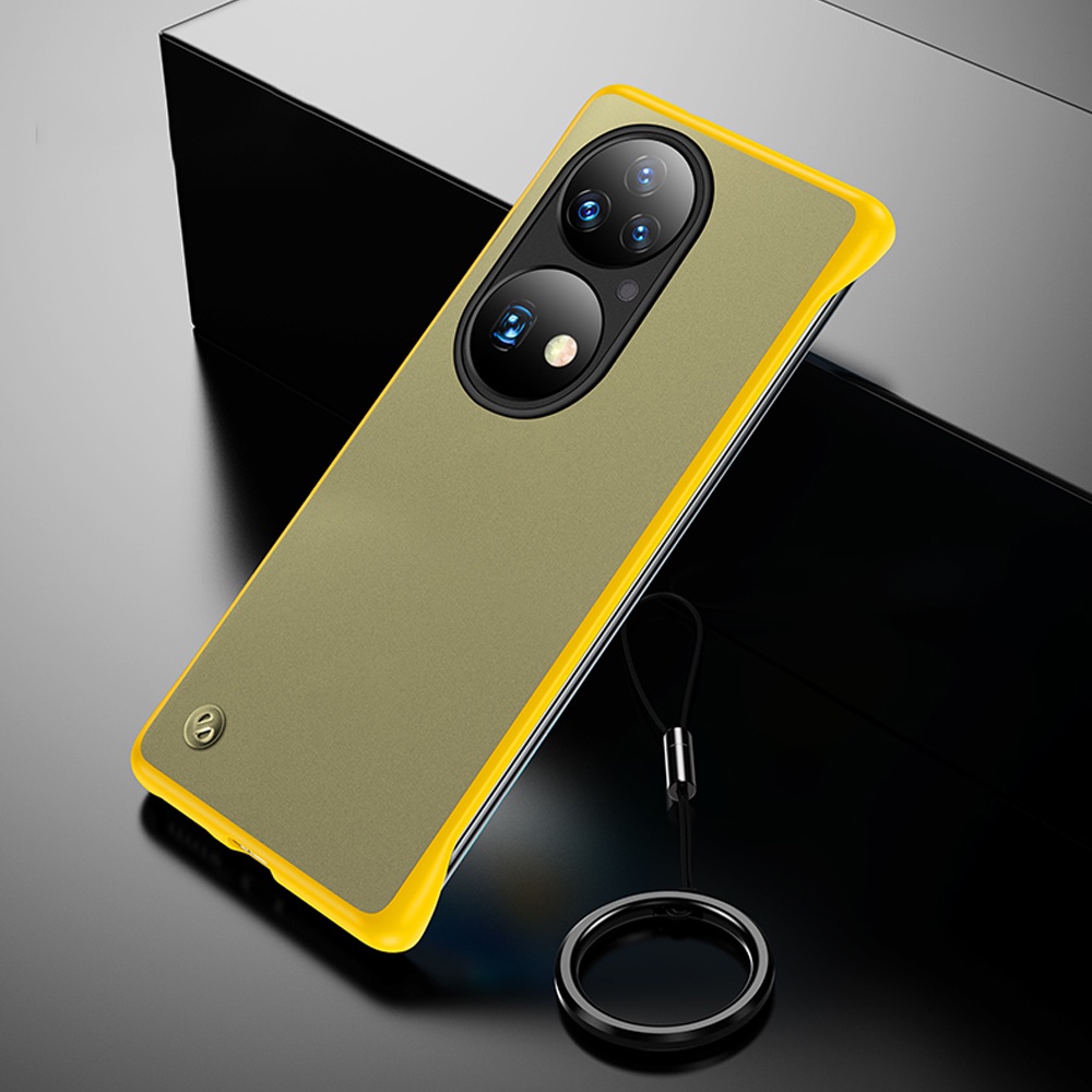 Ultra Slim Frameless Bumper Phone Case For Huawei P50 P40 P30 Mate 50 ...