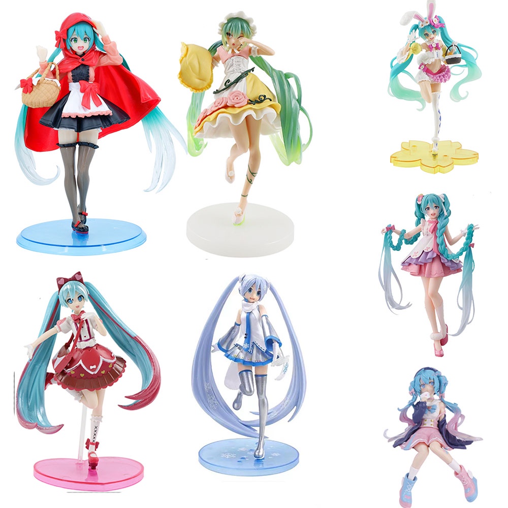 Hatsune Miku Anime Model Bunny Girl Ver. Action Figure Painted ...