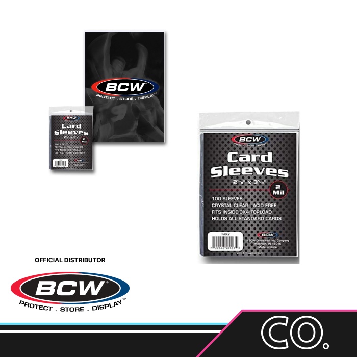 BCW Standard Card Sleeves (1 pack) | Shopee Philippines