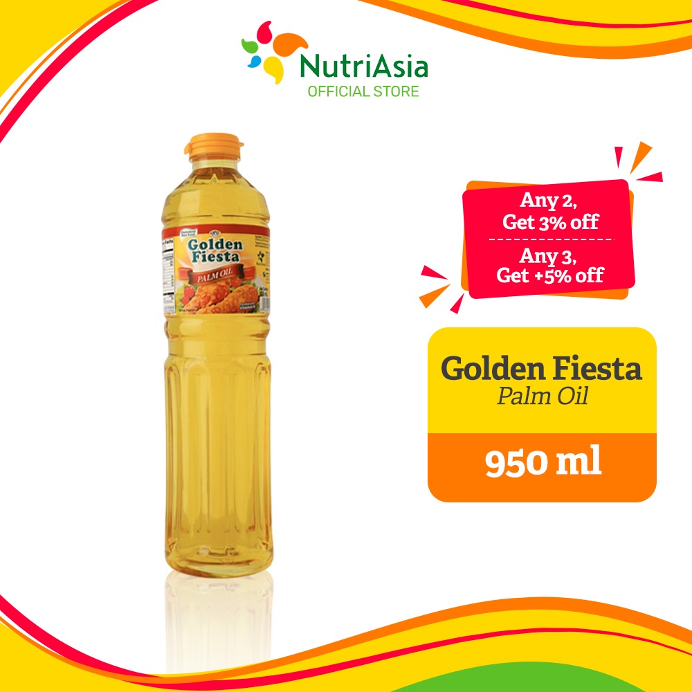 UFC Golden Fiesta Cooking Oil 950 ml | Shopee Philippines