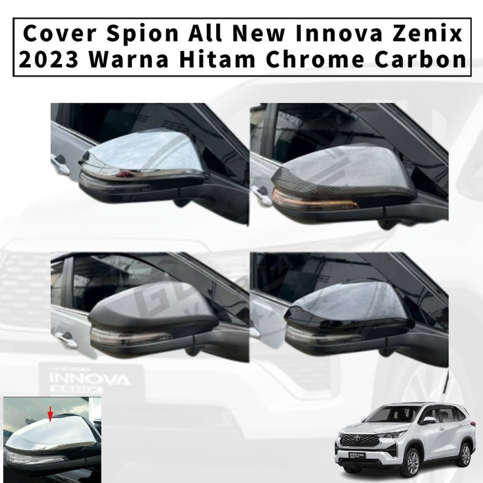 Innova Zenix Mirror Lamp Rear View Mirror Cover for Toyota Cars 2023 ...