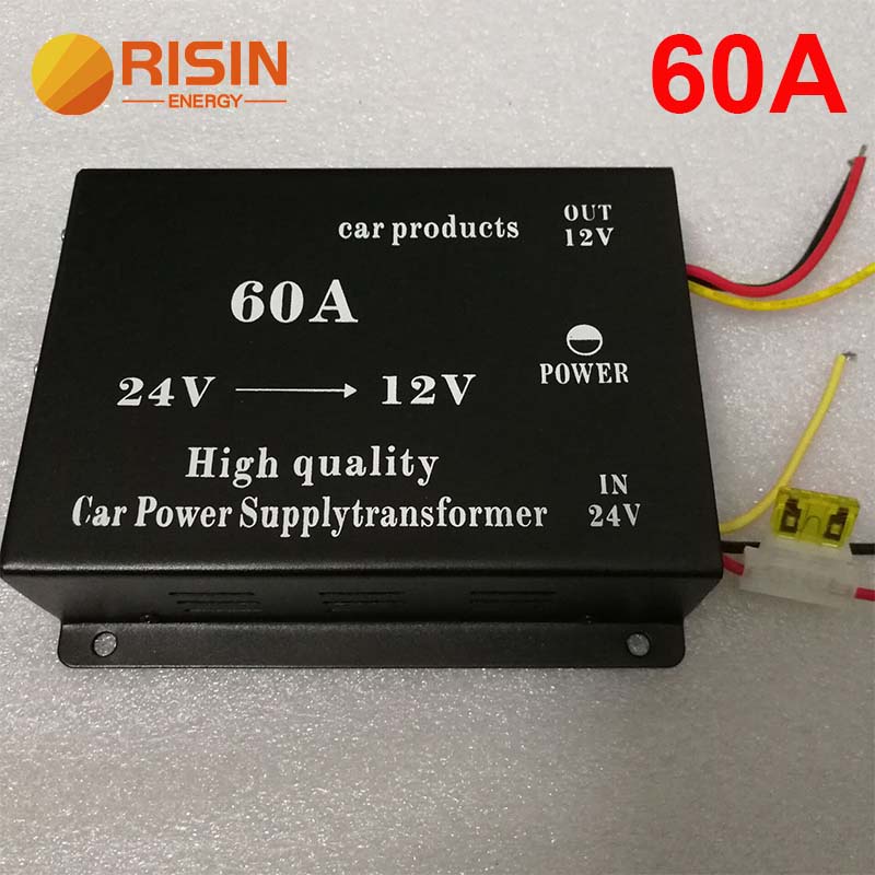 High Performance RISIN 10A/15A/20A/30A/40A/50A/60A 24v DC to 12v DC Power Buck Module Car Step ...