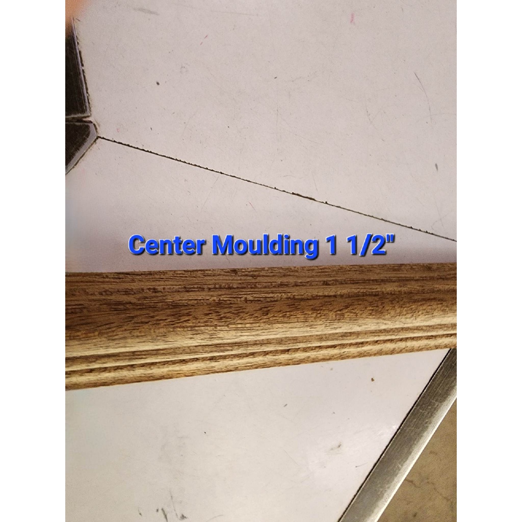 FRAME wood per FOOT (center moulding) 1 1/2", 2 1/4", 3 1/2" | Shopee ...