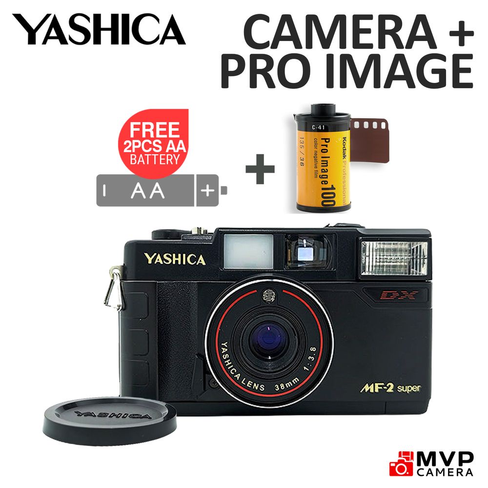 YASHICA MF-2 MF2 Super Reusable 135 35mm Film Analogue Camera MVP CAMERA | Shopee Philippines