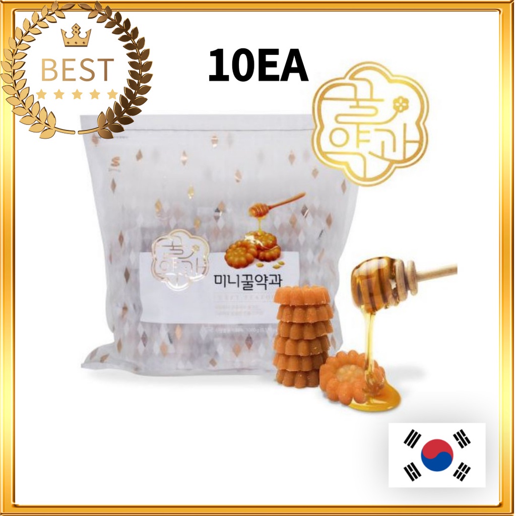 [Samlip] Mini Honey Yakgwa 10EA (70g) Individual Packaging Korean ...