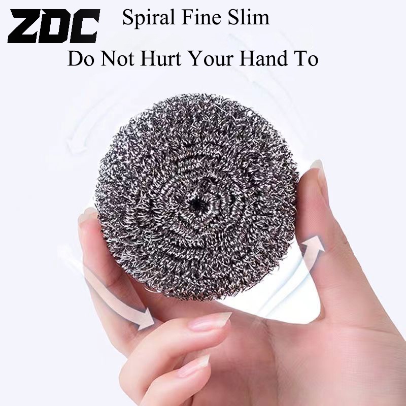 ZDC Kitchen Small Helper Decontamination Cleaning Wire Ball Stainless ...