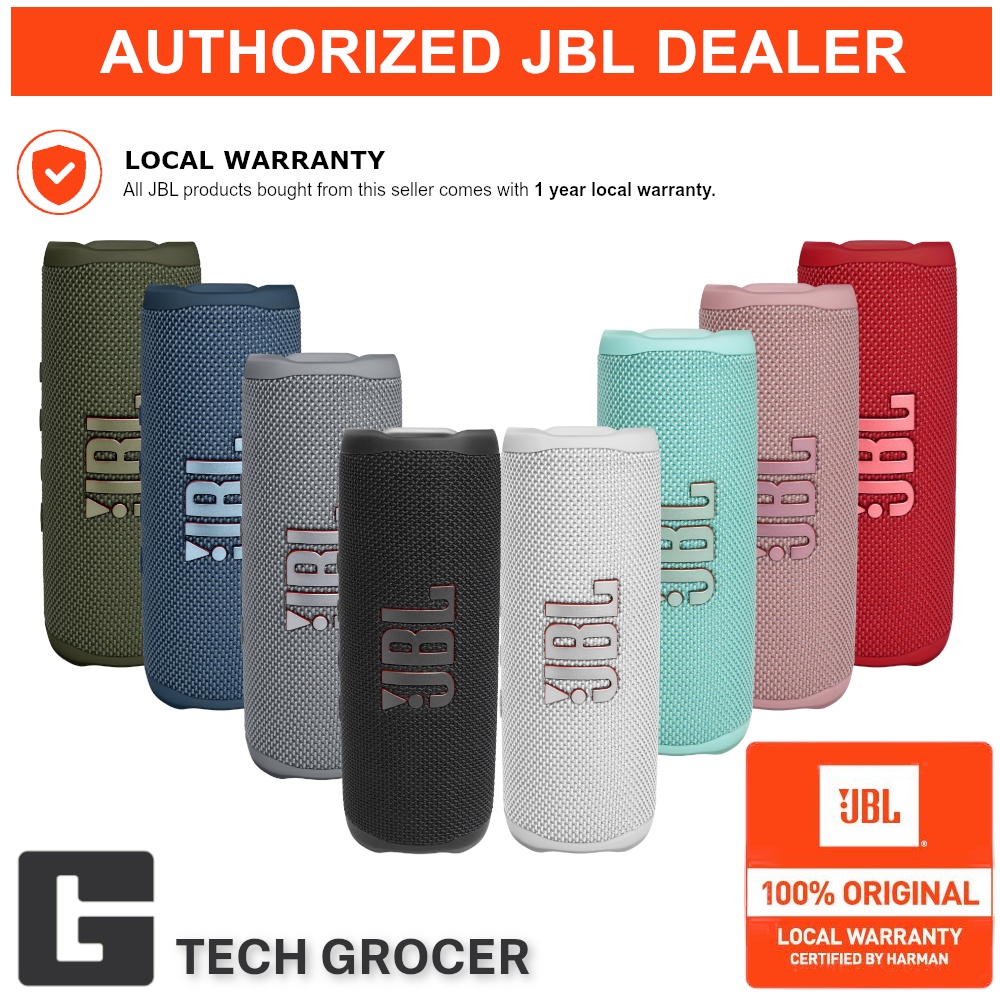 JBL Flip 6 / Flip 7 Portable Waterproof Bluetooth Speaker wtih JBL ...