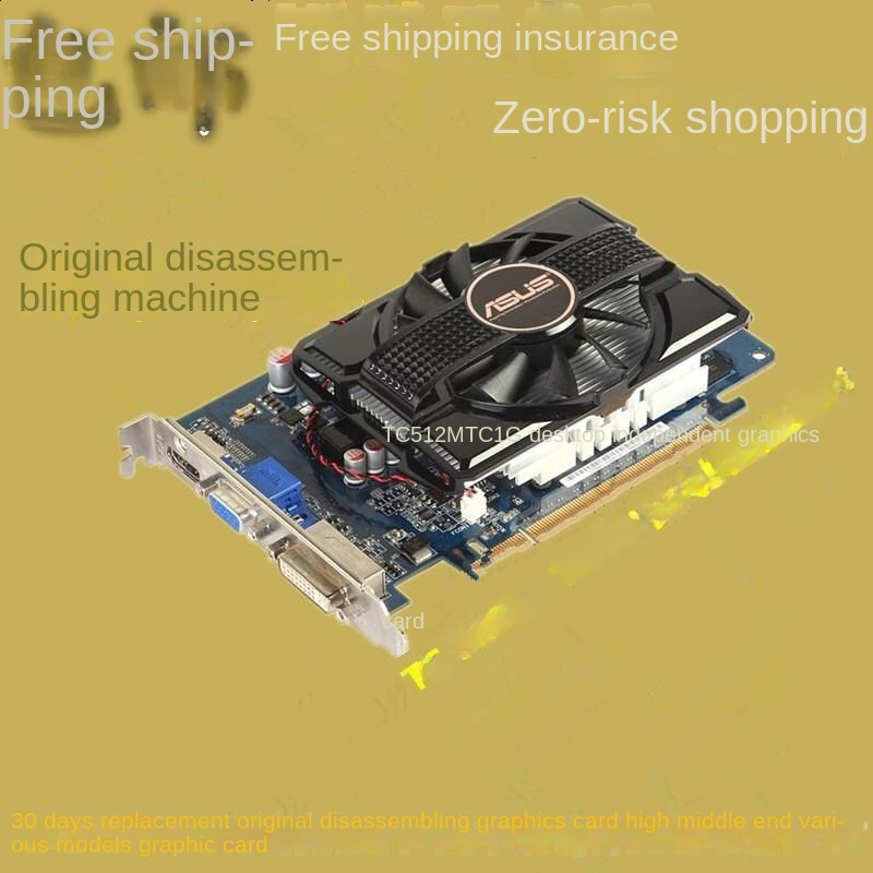 Video Card 】 1G 2G independent video card HD 9800GT GTS250 450 GTX550TI ...