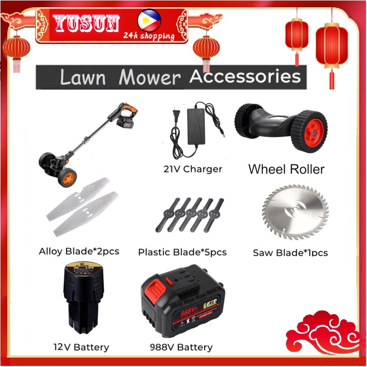 Grass Cutter Parts Replacement Accessories For Grass Trimmer Lawn Mower ...