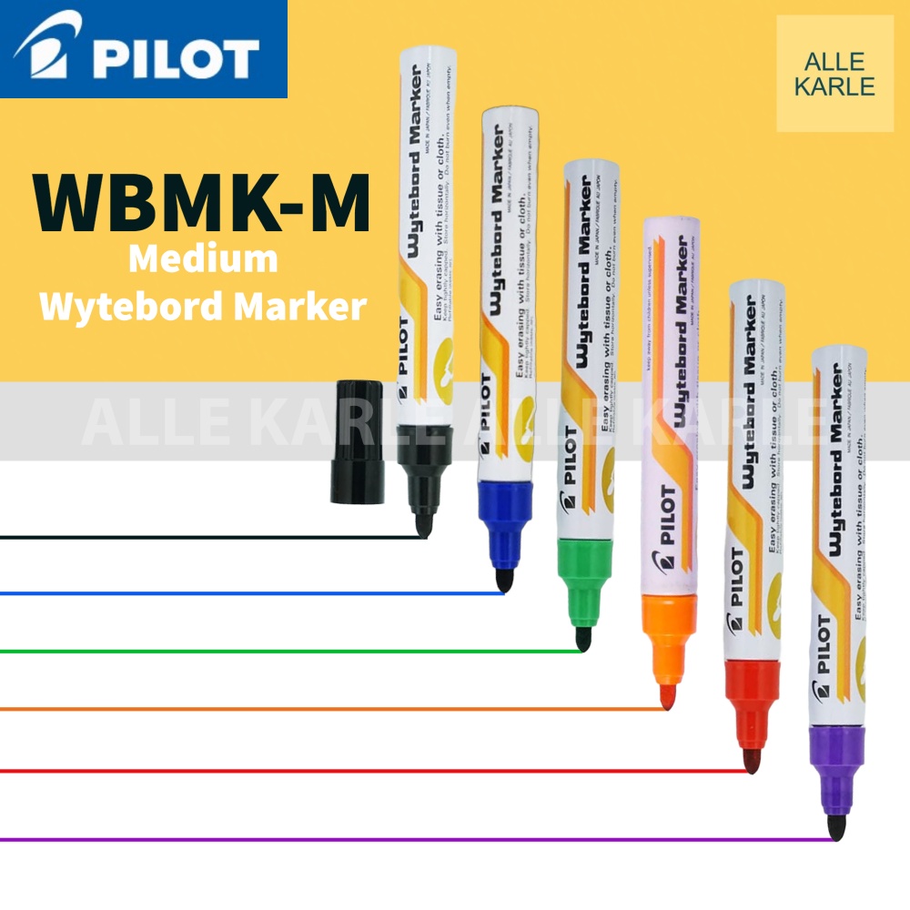 Pilot Wytebord Marker | Refill | WBMK-M WBMK-MC | Whiteboard | Alle ...