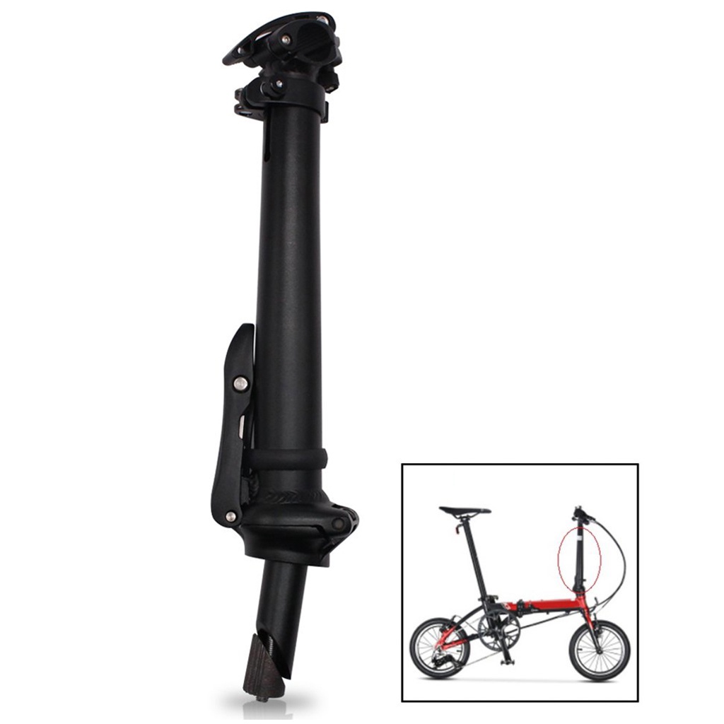 Folding Bike Stem with Teeth Bicycle Adjustable Bike Post Stem Quick ...