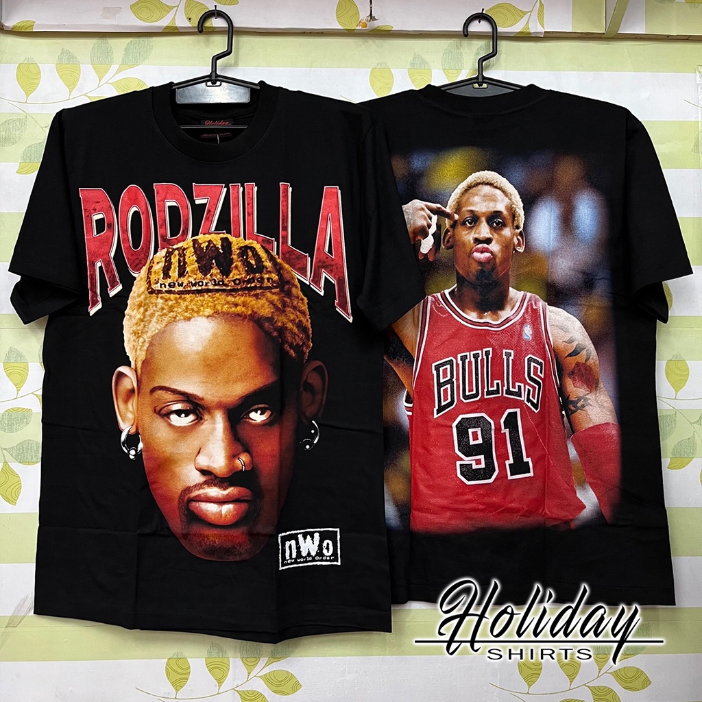 ( HOLIDAYSHIRTS ) DENNIS RODMAN - RODZILLA OG TEES Authentic Thai ...