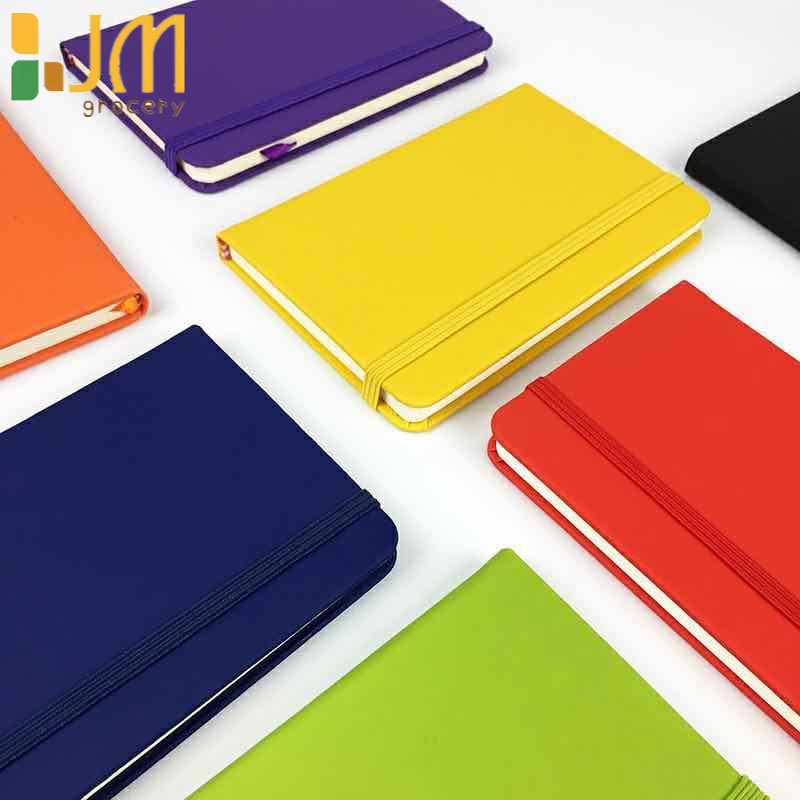 JM- A5 Stationery 25K Moleskin Rubber Diary Strap Notebook w/ String ...