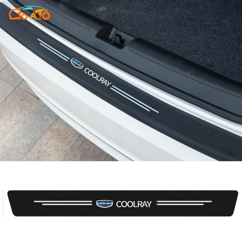 GTIOATO For Geely Coolray Carbon Fiber Car Trunk Anti-Stepping ...